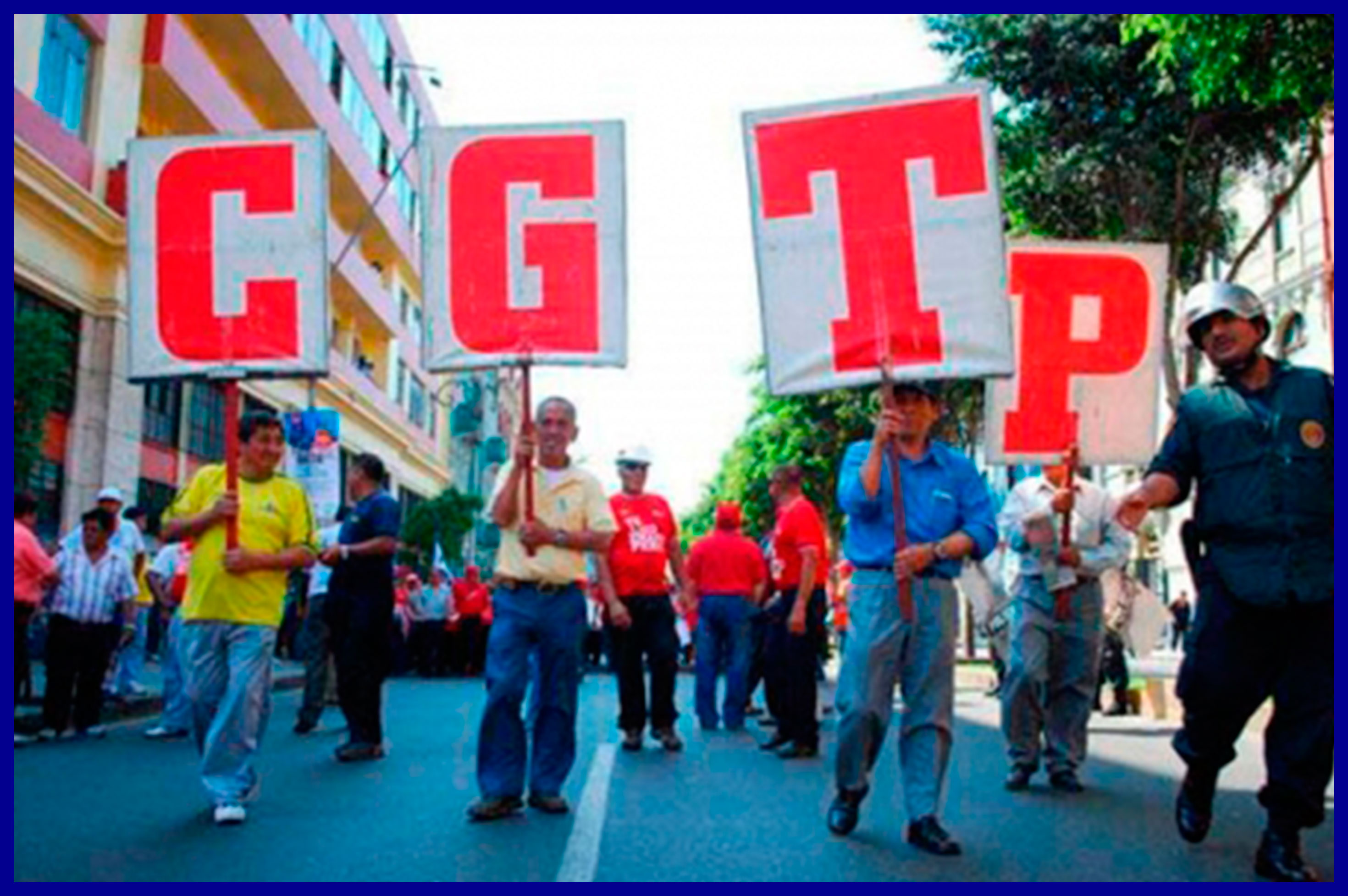 La CGTP quiere el lenguaje de la turba | Lampadia